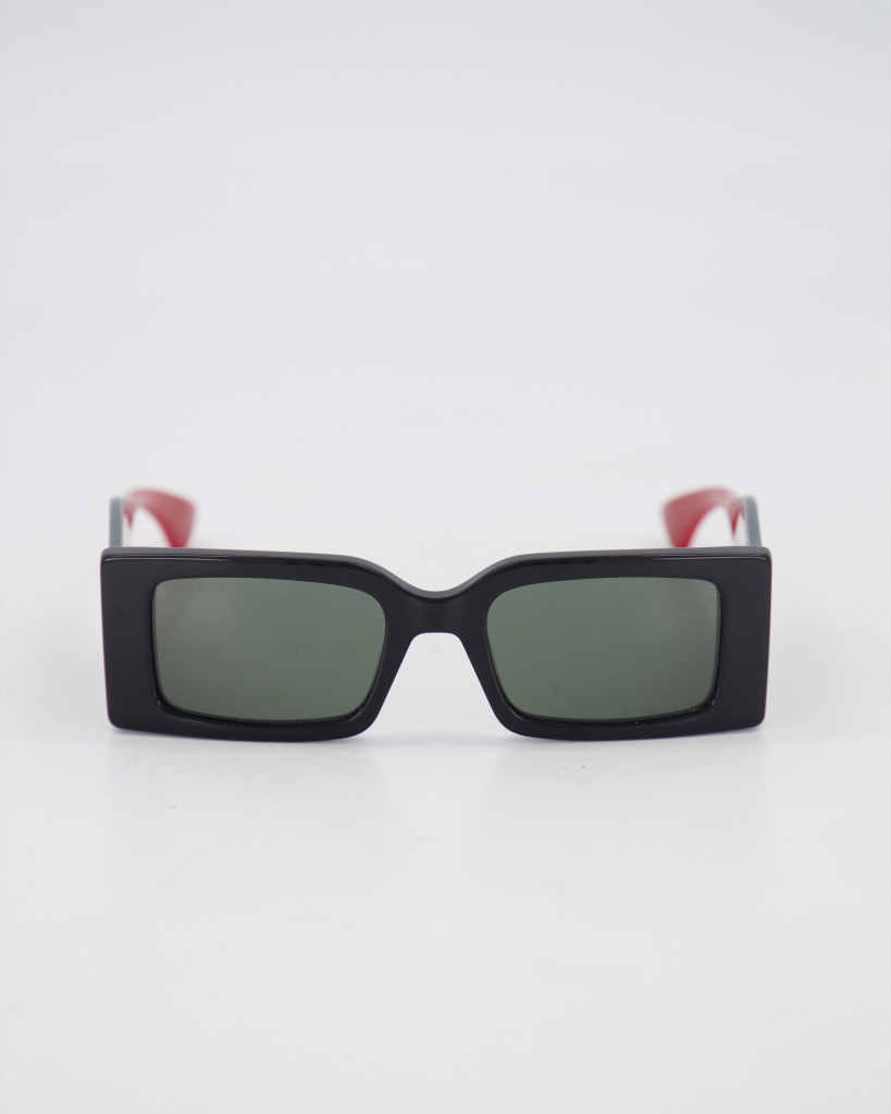 GUCCI - BOLD RECTANGLE SUNGLASSES /BLACK - la boutique eyewear